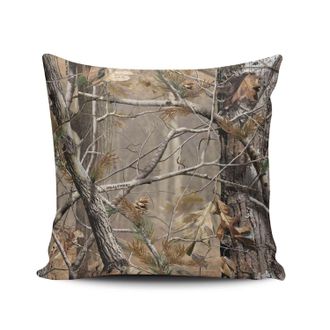 Generic Real Tree Camo Tarnmuster Zierkissenbezug Mit Reißverschluss Kissenbezug Quadratische Sofakissenbezug Für Heimdekoration Sofa Balkon 45X45Cm