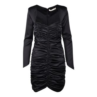 Nineminutes Elegantes Kleid f&uuml;r Frauen - - Dresses - Damen - Schwarzk - S