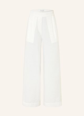 Iris Von Arnim Iris Von Arnim Seidenhose Nerola weiss
