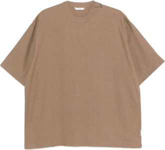 Hev&ograve; Homme, Tops, Beige, Taille: M Ripalta T-Shirt