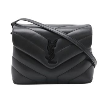 Saint Laurent Pre-owned Leather Crossbody Bag - - Pre-owned - Damen - Schwarzk - ONE SIZE
