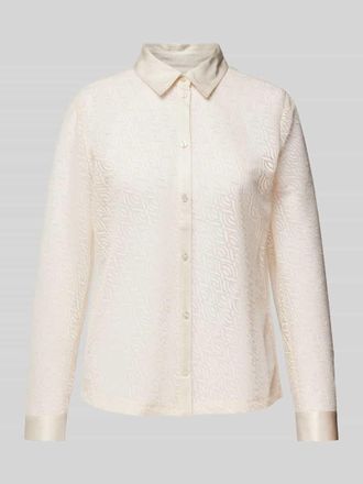 Milano Regular Fit Hemdbluse mit Strukturmuster