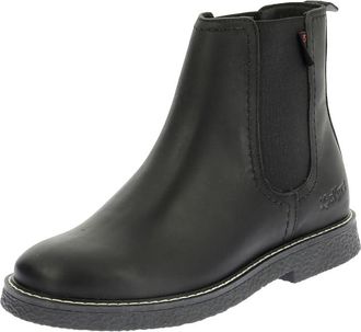 Kickers Damen Lorel Chelsea-Stiefel, Schwarz SEM MAT, 37 EU