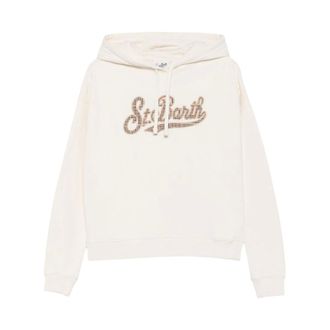 MC2 Saint Barth Mindy Sweat &agrave; capuche - Femme - Sweatshirts et sweats &agrave; capuche - Blanc - Taille: 40 FR