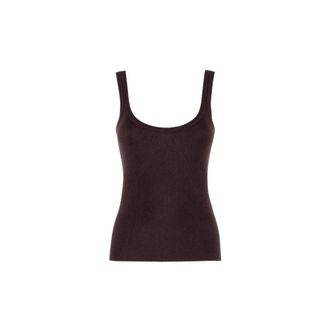 Nenette Figurbetontes Strickoberteil - - Tops - Damen - Braun - M