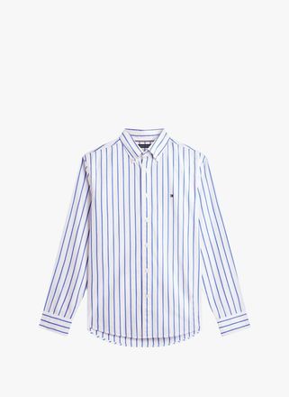 Tommy Hilfiger Chemise ray&eacute;e droite en coton