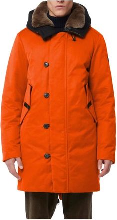 Peuterey Homme, Manteaux, Orange, Taille: M Parka