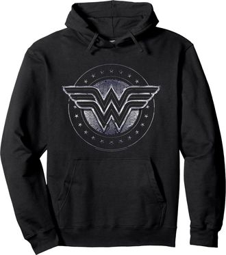 DC Comics Wonder Woman Star Shield Pullover Hoodie