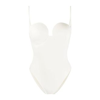 Magda Butrym Femme, Maillots de bain, Blanc, Taille: 36 FR Maillot de bain cr&egrave;me
