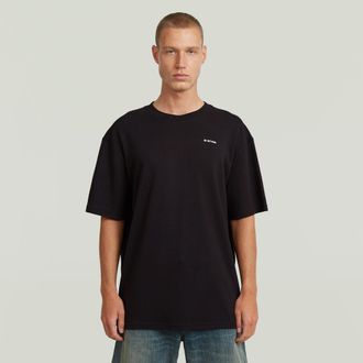 G-Star Rib Insert Relaxed T-Shirt - Schwarz - Herren