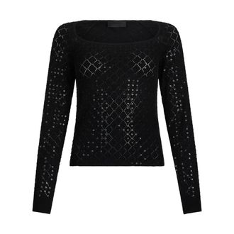 Liu Jo Damen, Strickwaren, Schwarzk, XSGr&ouml;&szlig;e