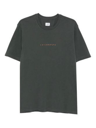 C.P. Company t-shirt en coton &agrave; logo imprim&eacute; - Blanc