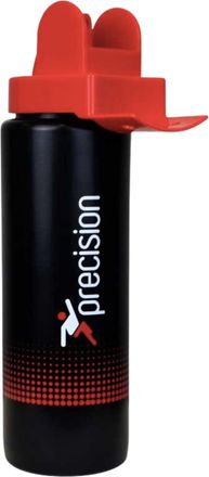 Precision Unisexs Team Hygiene-Wasserflasche, Schwarz/Rot, 1 Liter, Einheitsgr&ouml;&szlig;e, Wei&szlig;