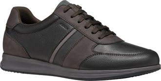Geox Herren U Avery Sneaker, Brown, 45 EU