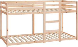 Generic Etagenbett, Massivholz Kiefer Betten und Zubeh&ouml;r(Wachsbraun 90x200 cm) (90 x 200 cm)