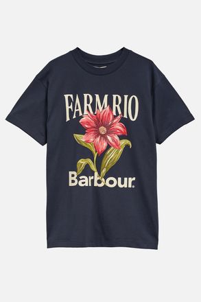Barbour X Farm Rio T-shirt Wildblume