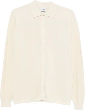 Aspesi Homme, Tops, Beige, Taille: XL Polo en M&eacute;lange de Laine