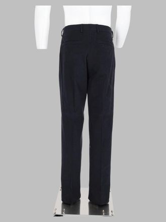 Ermenegildo Zegna Cotton Cashmere Trousers - Black