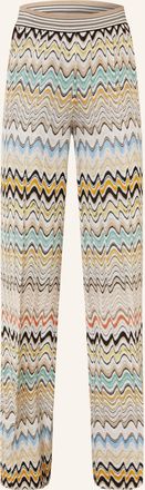 Missoni Strickhose beige