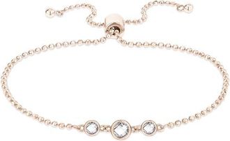 Tamaris Bracelet TJ-0608-B-22 en argent 925 IP or rose, 22 cm, Argent, Oxyde de zirconium