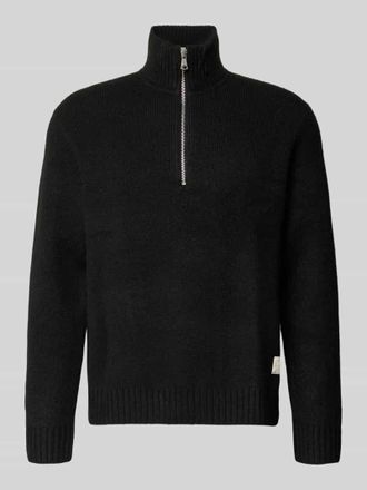 Jack & Jones Relaxed Fit Strickpullover aus elastischem Woll-Mix