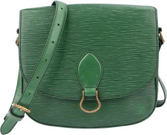 Louis Vuitton Crossbody Bags - Louis Vuitton Green Epi Leather Saint Cloud GM Cro - Gr. unisize - in Gr&uuml;n - f&uuml;r Damen
