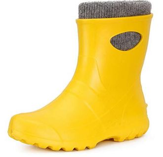 Ladeheid Bottes de Pluie Thermiques en EVA Femme LA-750 (Jaune, 36 EU)