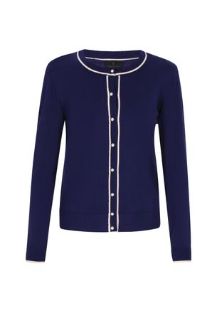 Dreimaster Dreimaster Strickjacke Frauen Marine