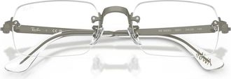 Ray-Ban Femme, Accessoires, Gris, Taille: 52 MM Rx3928V Optical Frame