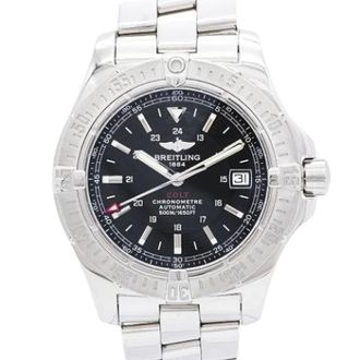 Breitling Pre-owned Colt Automatic - Homme - Pre-owned - Noir - Taille: ONE Size
