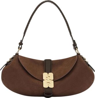 Ganni Femme, Sacs, Brun, Taille: ONE Size B-Kat Bag