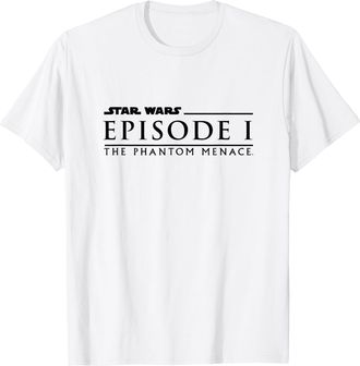 Star Wars The Phantom Menace Episode 1 Movie Logo T-Shirt