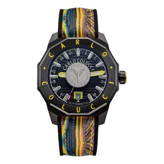 Carlo Colucci Runde Edelstahluhr - - Accessories - Herren - Mehrfarbig - ONE SIZE