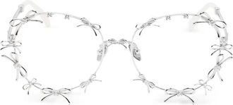 Yvmin Yvmin, Femme, Accessoires, Gris, Taille: ONE Size Round Frame Lunettes
