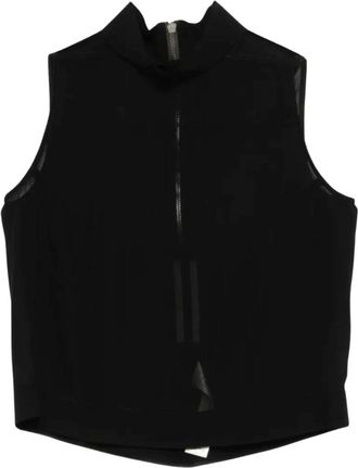Rick Owens Femme, Tops, Noir, Taille: 40 FR Top SL Tabard