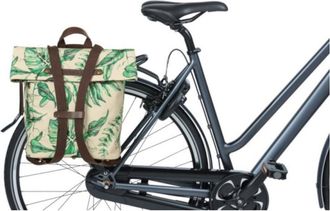 Basil Ever-Grün Fahrradrucksack - 14-19 Liter - Sandshell beige - geeignet für City- und E-Bike