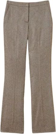 Twinset Femme, Pantalons, Gris, Taille: 40 FR Flare Pantalons