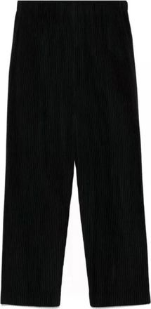 Issey Miyake Homme, Pantalons, Noir, Taille: L Pantalon Pliss&eacute;
