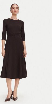 Rinascimento Rinascimento Coctailkleid CFC0131140003 Dunkelbraun Regular Fit