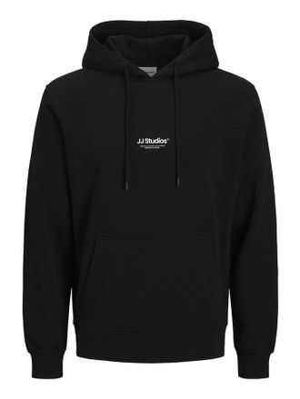 Jack & Jones Plus Size Kapuzensweatshirt JJESOHO SWEAT HOOD NOOS PLS mit Logobranding