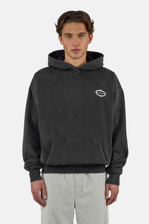 Pegador Kapuzensweatshirt PEGADOR Reine Oversized Hoodie, Herren, Gr. XXL, vintage schwarz, Sweatware, Obermaterial: 80% Baumwolle, 20% Polyester, bedruckt, o