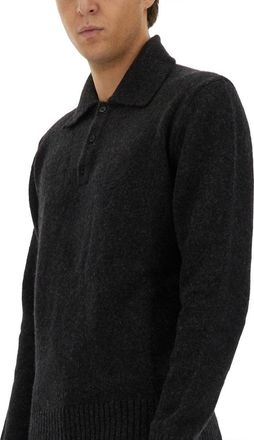 Dolce & Gabbana Wool and Alpaca Blend Sweater - Black