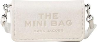 Marc Jacobs Femme, Sacs, Gris, Taille: ONE Size Mini Sac Bandouli&egrave;re en Cuir
