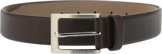 HUGO BOSS G&uuml;rtel f&uuml;r Herren, Leder, Kleid (Schwarz)