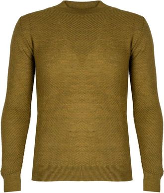 Xagon Man Pullover mit Rundhalsausschnitt - - Knitwear - Herren - Gr&uuml;n - 2XL
