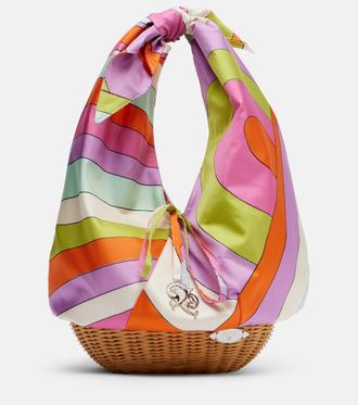 Pucci Henkeltasche Picnic Iride aus Seide