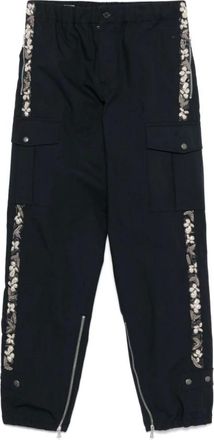 Dries Van Noten Homme, Pantalons, Bleu, Taille: S Paxford GD 1146 Cargo Pantalons