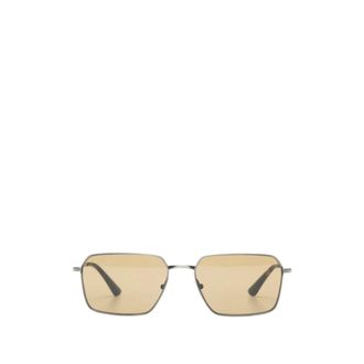 Emporio Armani Geometrische Sonnenbrille - - Accessories - Herren - Grau - ONE SIZE