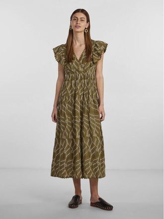 Vero Moda Kleid f&uuml;r den Alltag 26030117 Gr&uuml;n Regular Fit