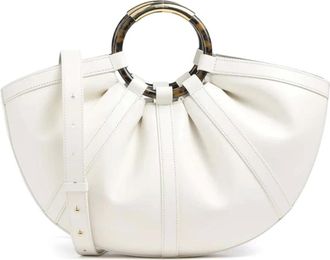 Coccinelle Femme, Sacs, Blanc, Taille: ONE Size Shell Large